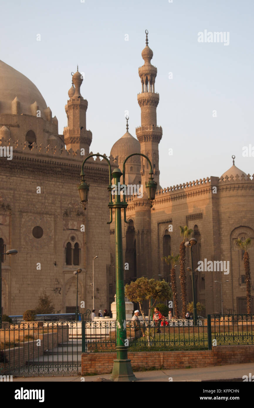 Rifaie and Sultan Hassan mosque Stock Photo - Alamy