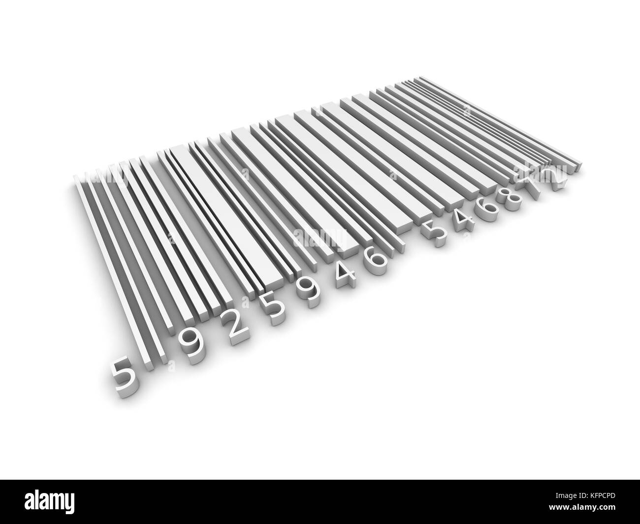 3d barcode Cut Out Stock Images & Pictures - Alamy