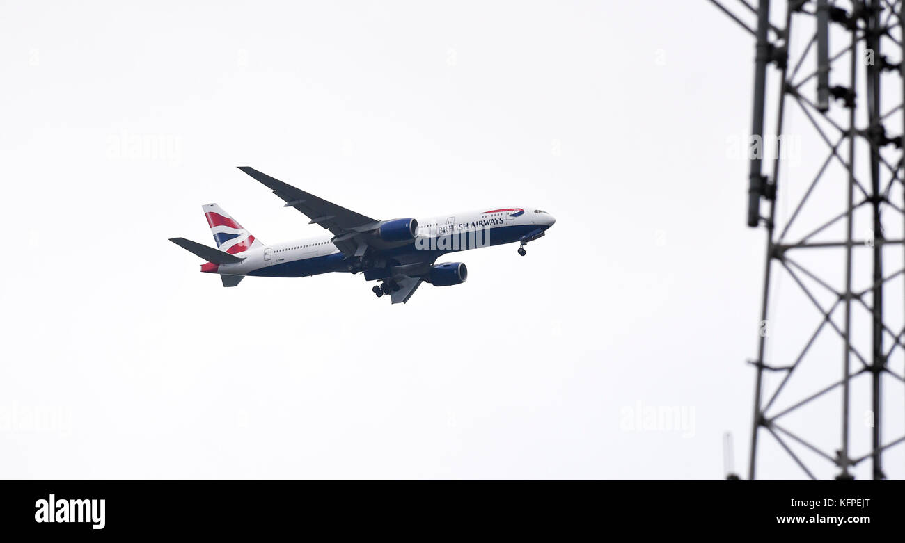 British Airways Airlines plane Stock Photo - Alamy