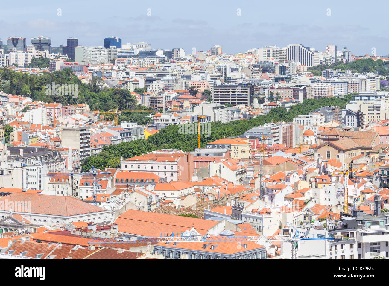 City view of Lisboa city, Lisboa, Portugal Stock Photo - Alamy