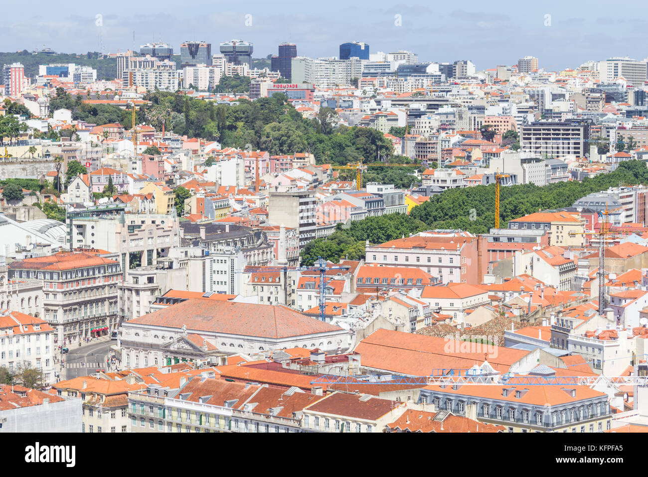 City view of Lisboa city, Lisboa, Portugal Stock Photo - Alamy