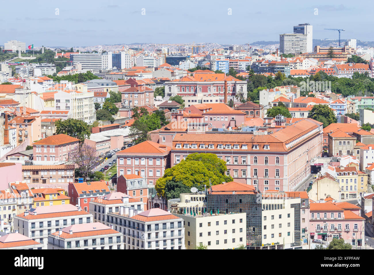 City view of Lisboa city, Lisboa, Portugal Stock Photo - Alamy