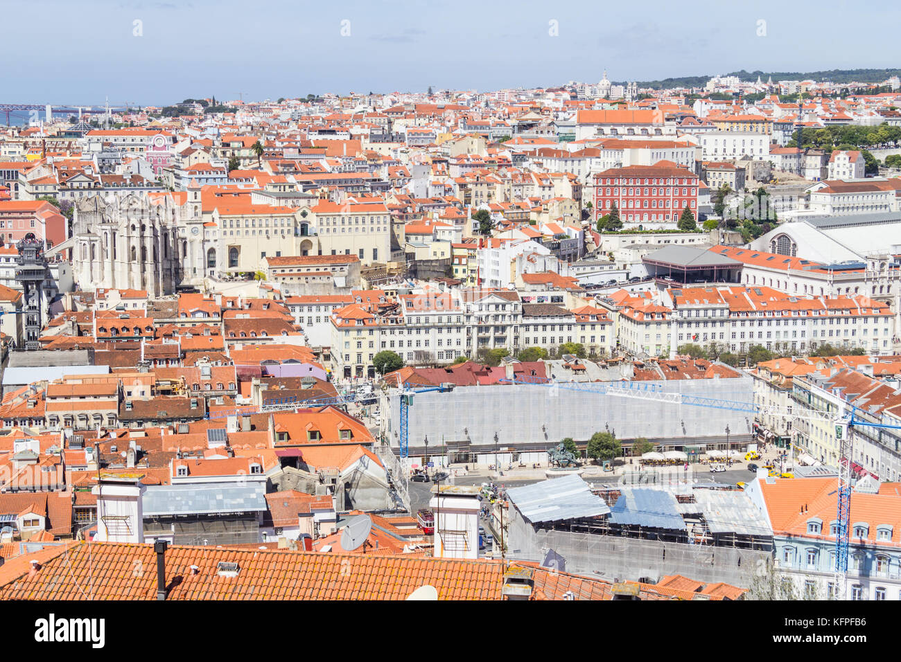 City view of Lisboa city, Lisboa, Portugal Stock Photo - Alamy
