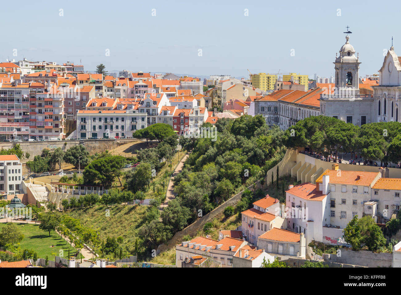 City view of Lisboa city, Lisboa, Portugal Stock Photo - Alamy