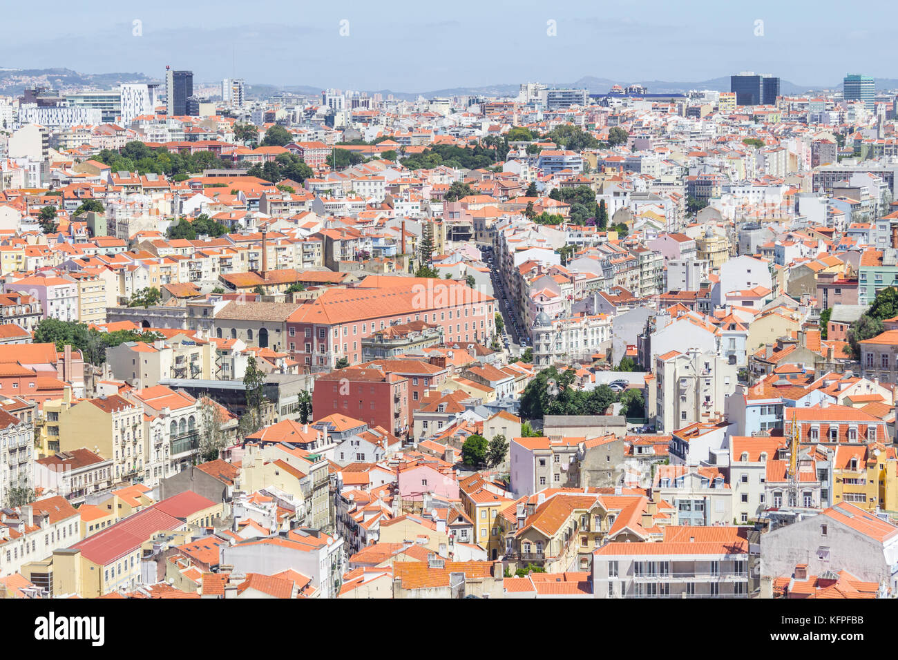 City view of Lisboa city, Lisboa, Portugal Stock Photo - Alamy
