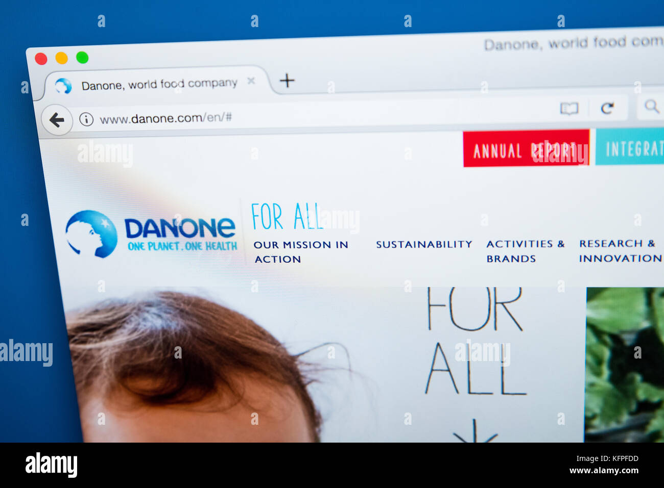 French company danone hi-res stock photography and images - Alamy