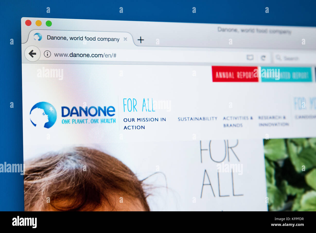 French company danone hi-res stock photography and images - Alamy