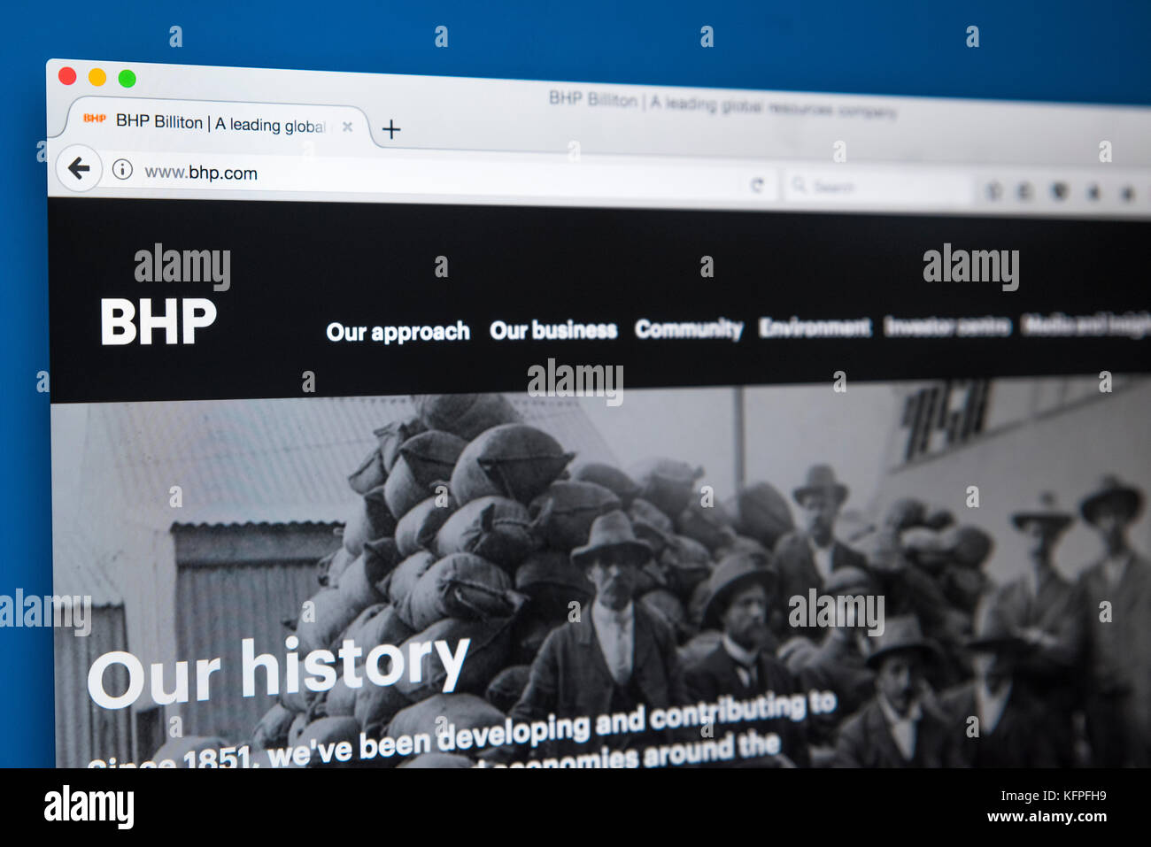 Bhp symbol hi-res stock photography and images - Alamy