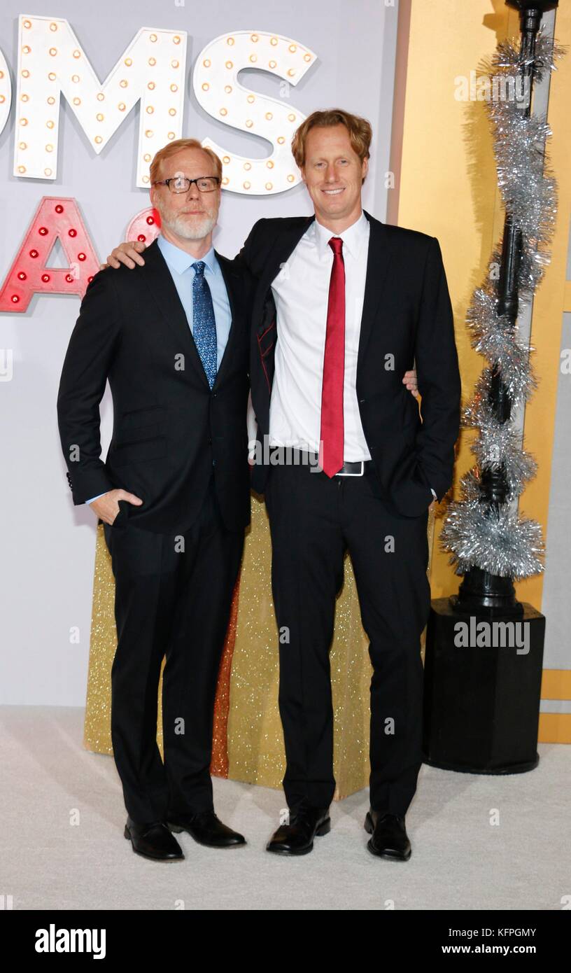 Los Angeles, CA, USA. 30th Oct, 2017. Jon Lucas, Scott Moore at ...