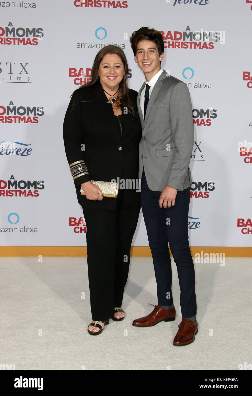 Westwood, California, USA. 30th Oct, 2017. Camryn Manheim, Milo Manheim ...