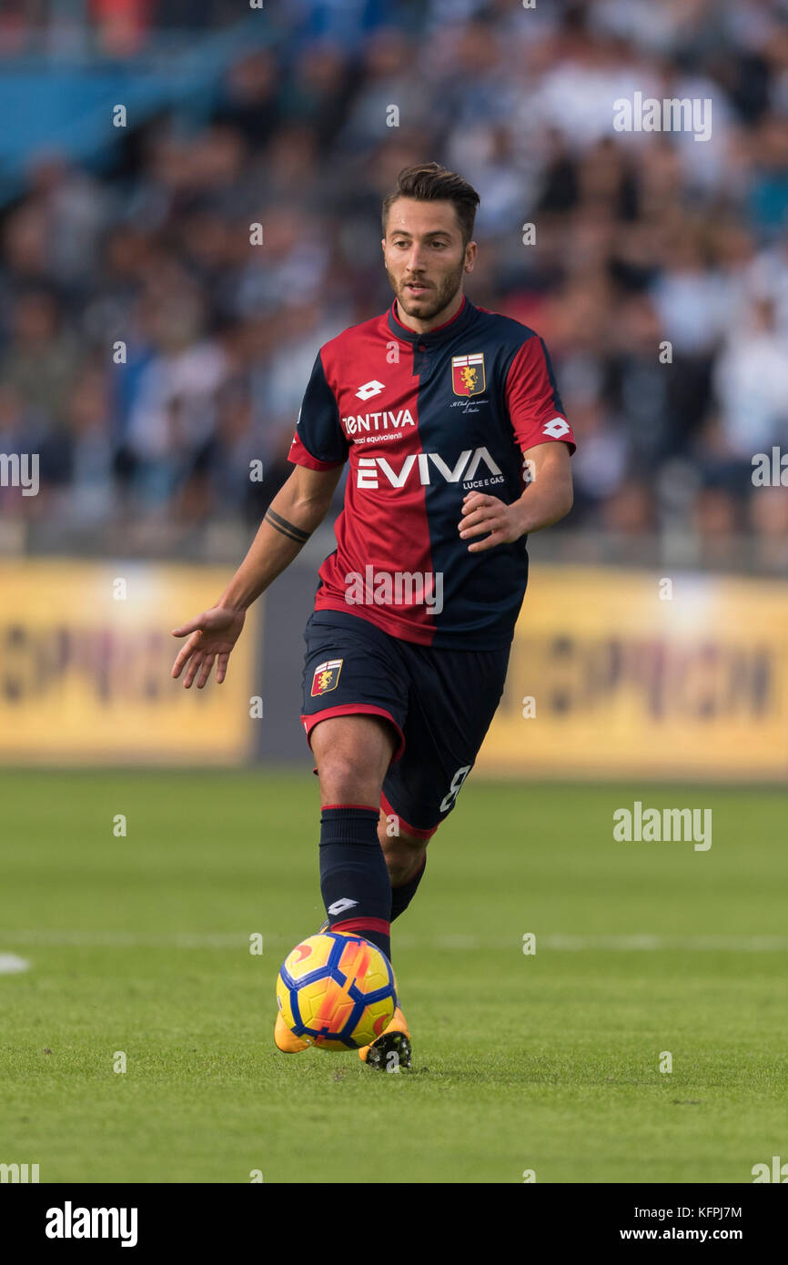 Ferrara, Italy. 29th Oct, 2017. Andrea Bertolacci (Genoa) Football ...
