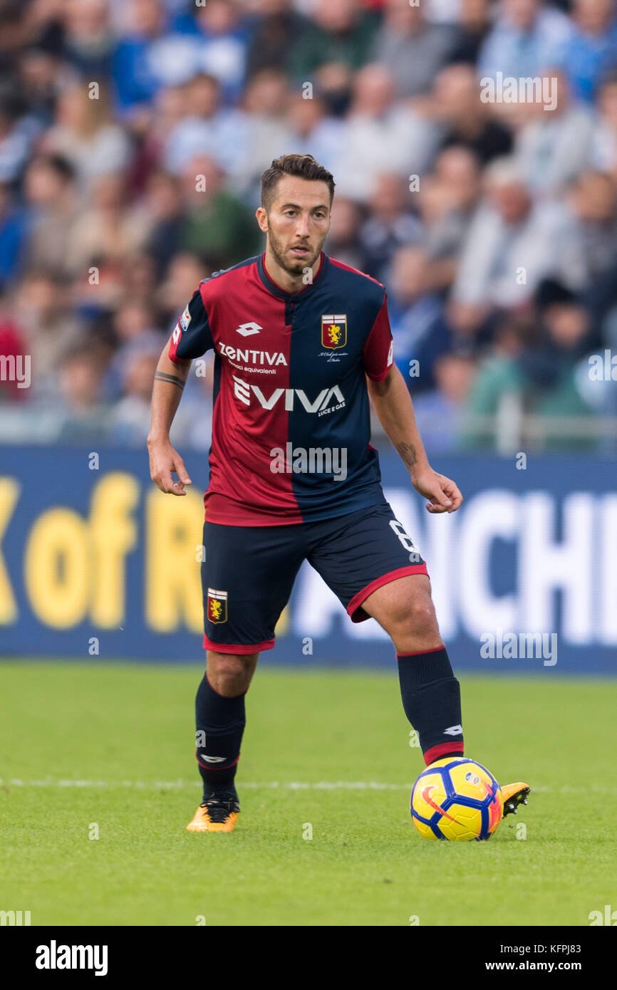 Ferrara, Italy. 29th Oct, 2017. Andrea Bertolacci (Genoa) Football ...