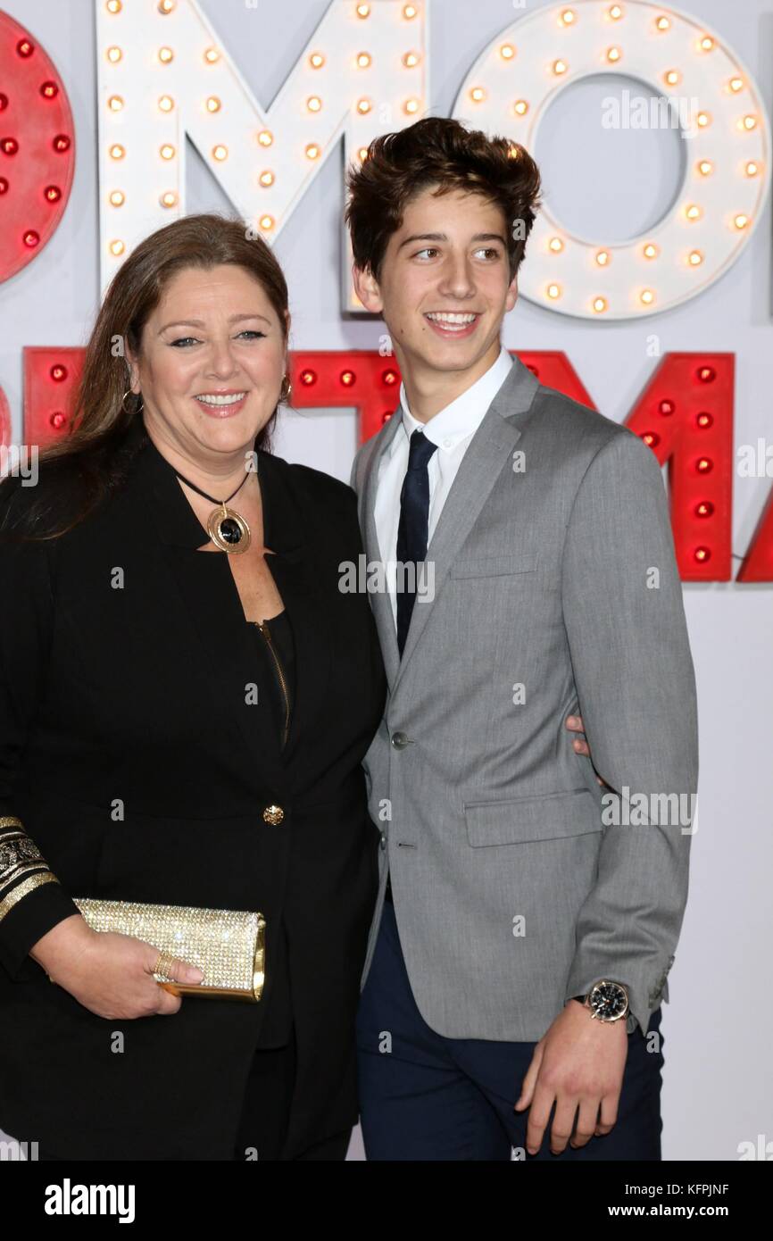 Los Angeles, CA, USA. 30th Oct, 2017. Camryn Manheim, Milo Manheim at ...