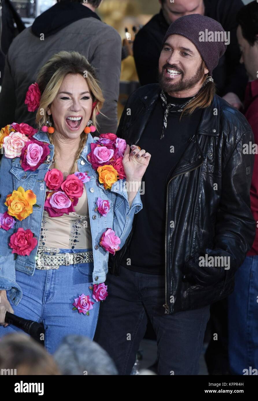 New York, NY, USA. 31st Oct, 2017. Kathie Lee Gifford, as Miley Cyrus ...