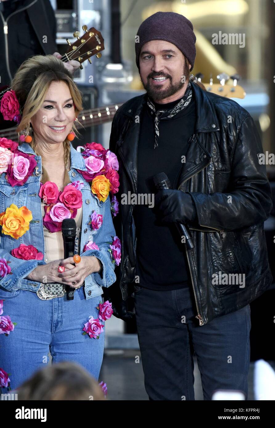 New York, NY, USA. 31st Oct, 2017. Kathie Lee Gifford, as Miley Cyrus ...