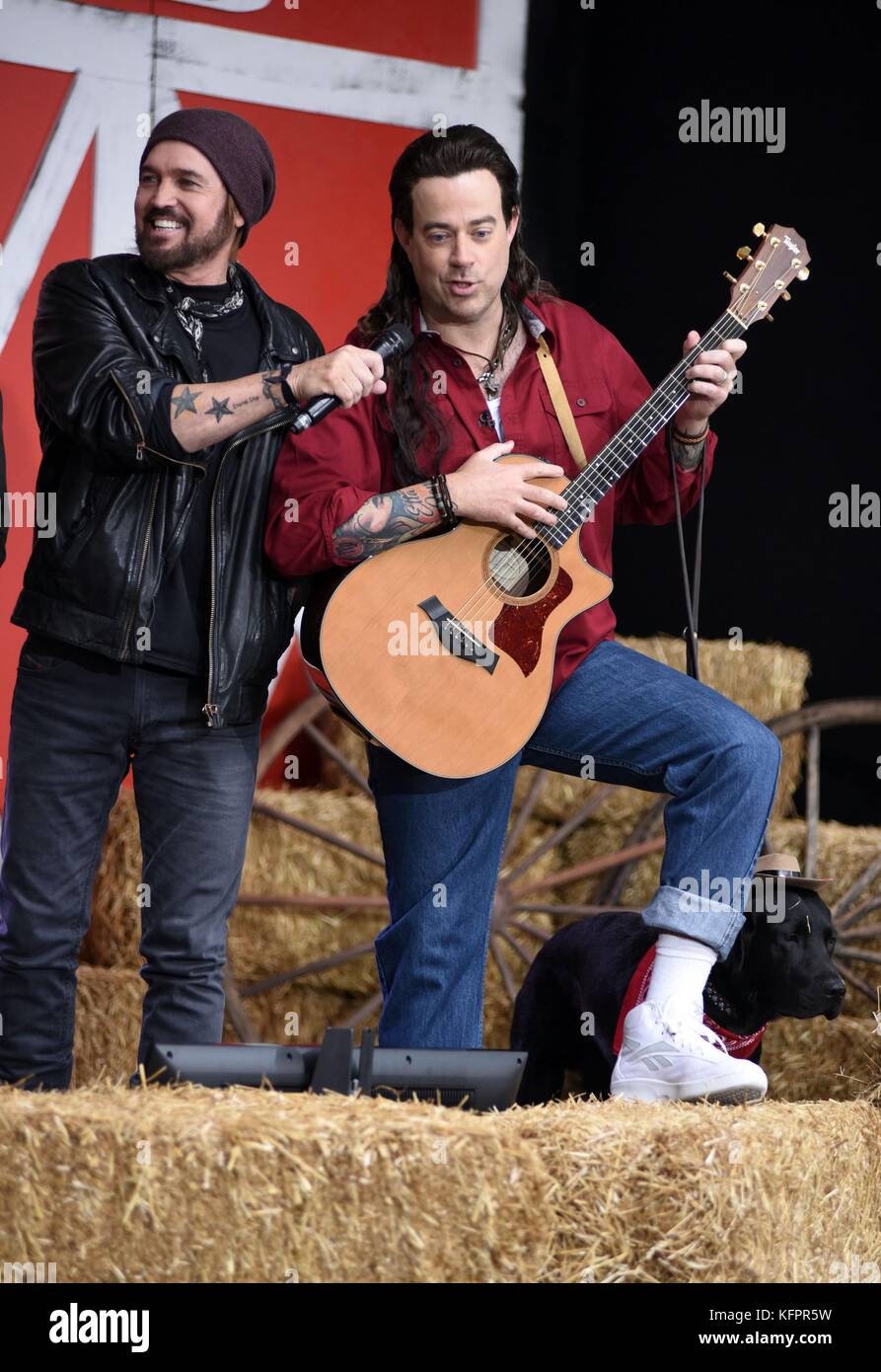New York, NY, USA. 31st Oct, 2017. Billy Ray Cyrus, Carson Daly in ...