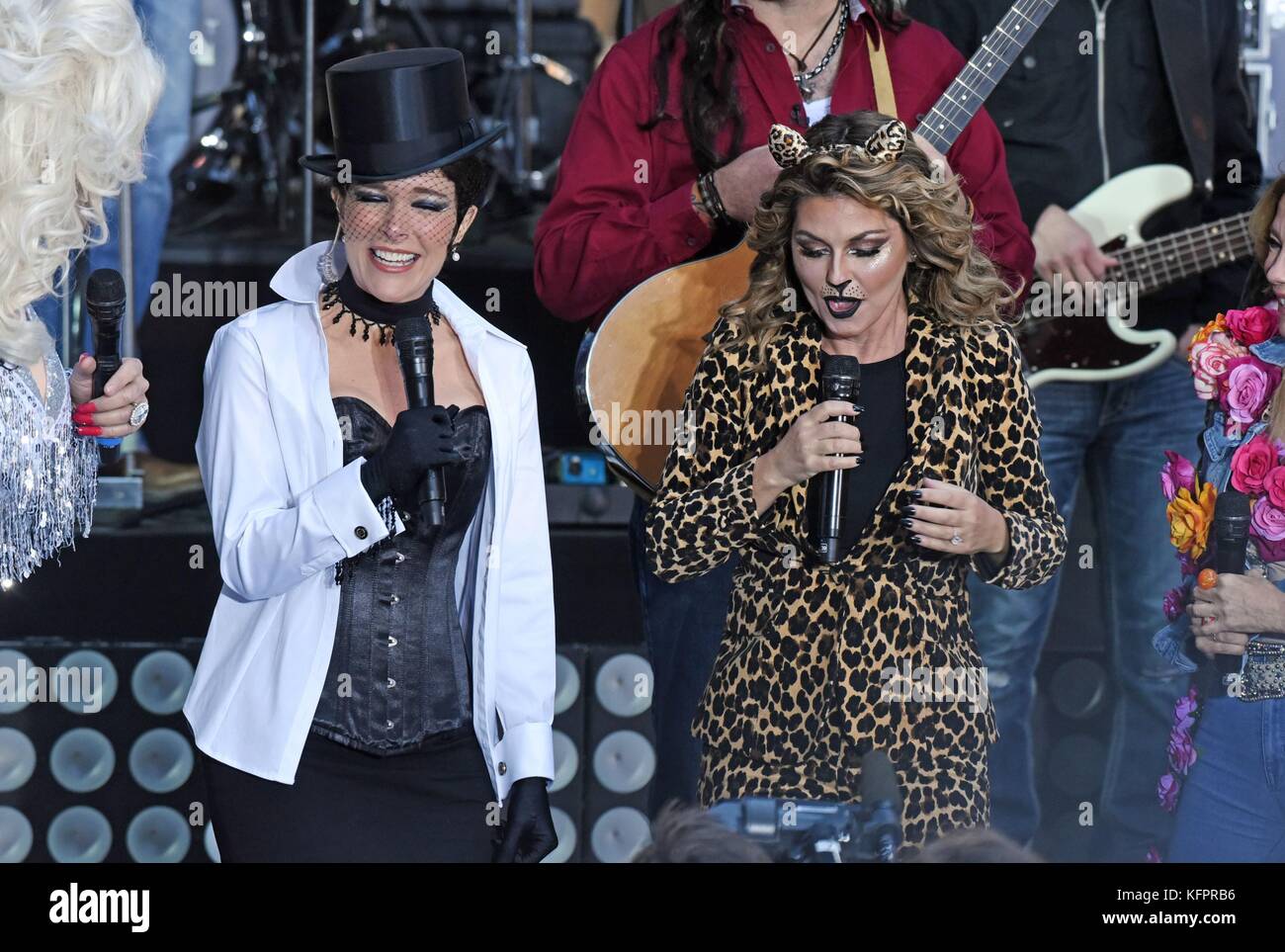 New York, NY, USA. 31st Oct, 2017. Megan Kelly, Shania Twain in ...