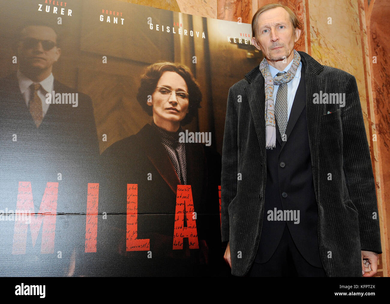 Prague, Czech Republic. 31st Oct, 2017. Czech actor Vladimir Javorsky ...