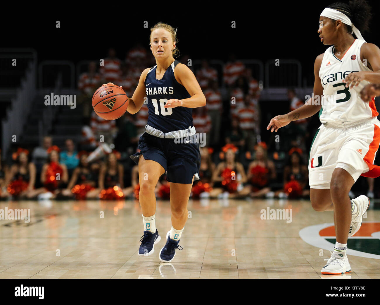 Coral Gables, Florida, USA. 31st Oct, 2017. Nova Southeastern Sharks ...