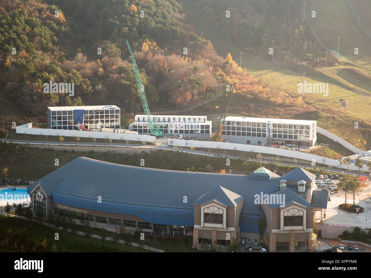 Media Village of PyeongChang Winter Olympics, Oct 30, 2017 : Media ...