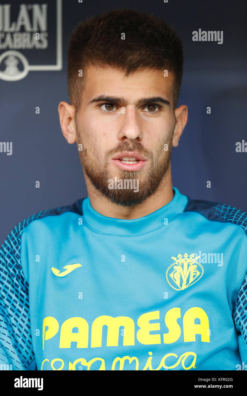 Madrid, Spain. 28th Oct, 2017. Ramiro Guerra (Villarreal) Football ...
