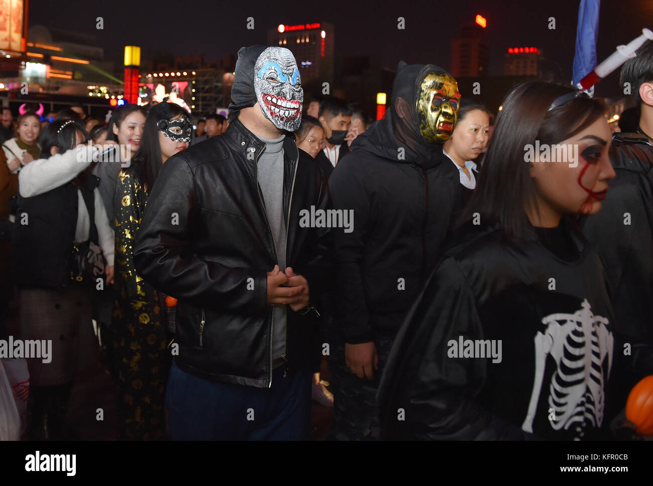 Shenyang, China. 31st Oct, 2017. (EDITORIAL USE ONLY. CHINA OUT).A ...