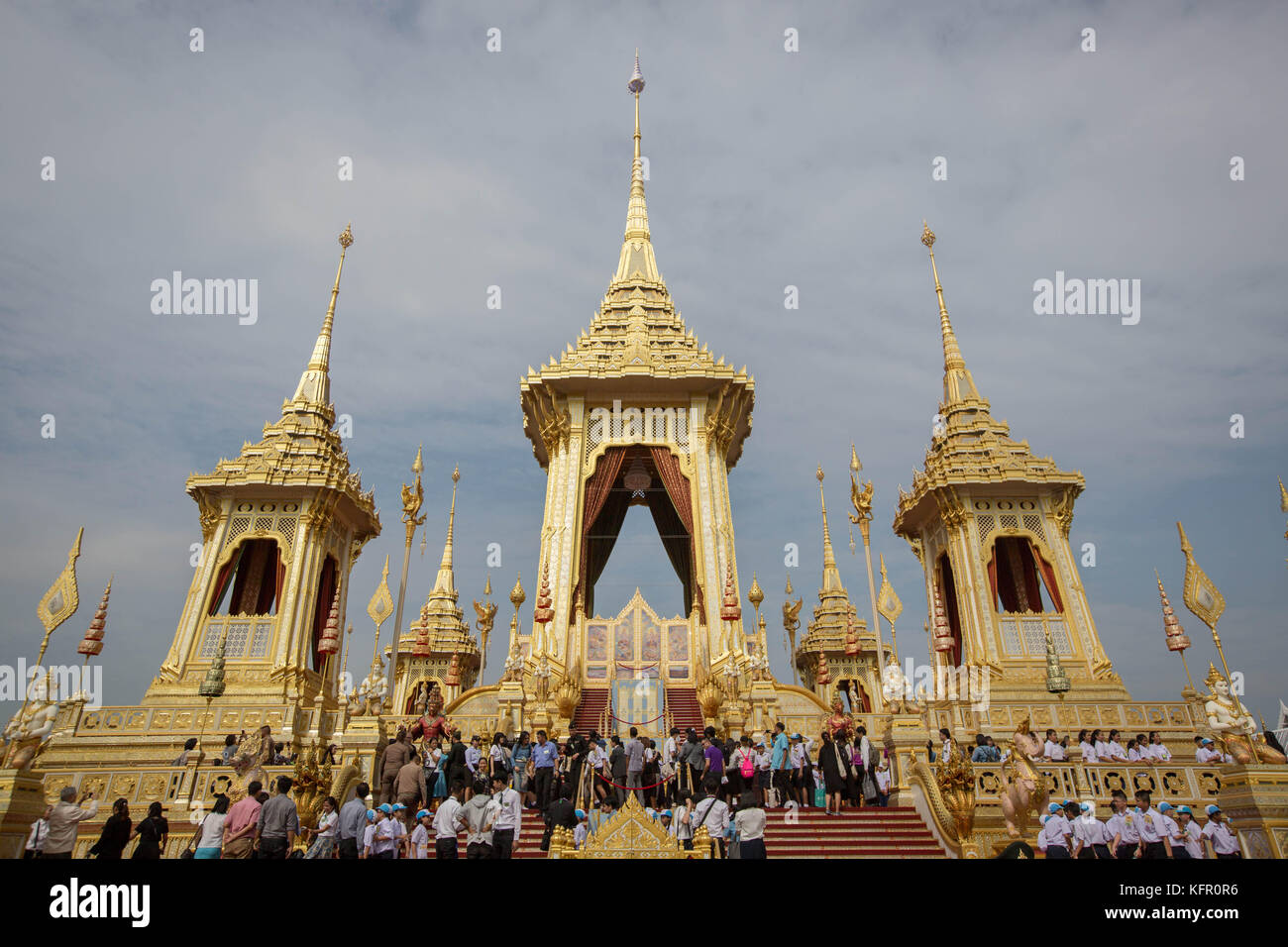 Bangkok, Thailand. 1st Nov, 2017. A general view of the Royal ...