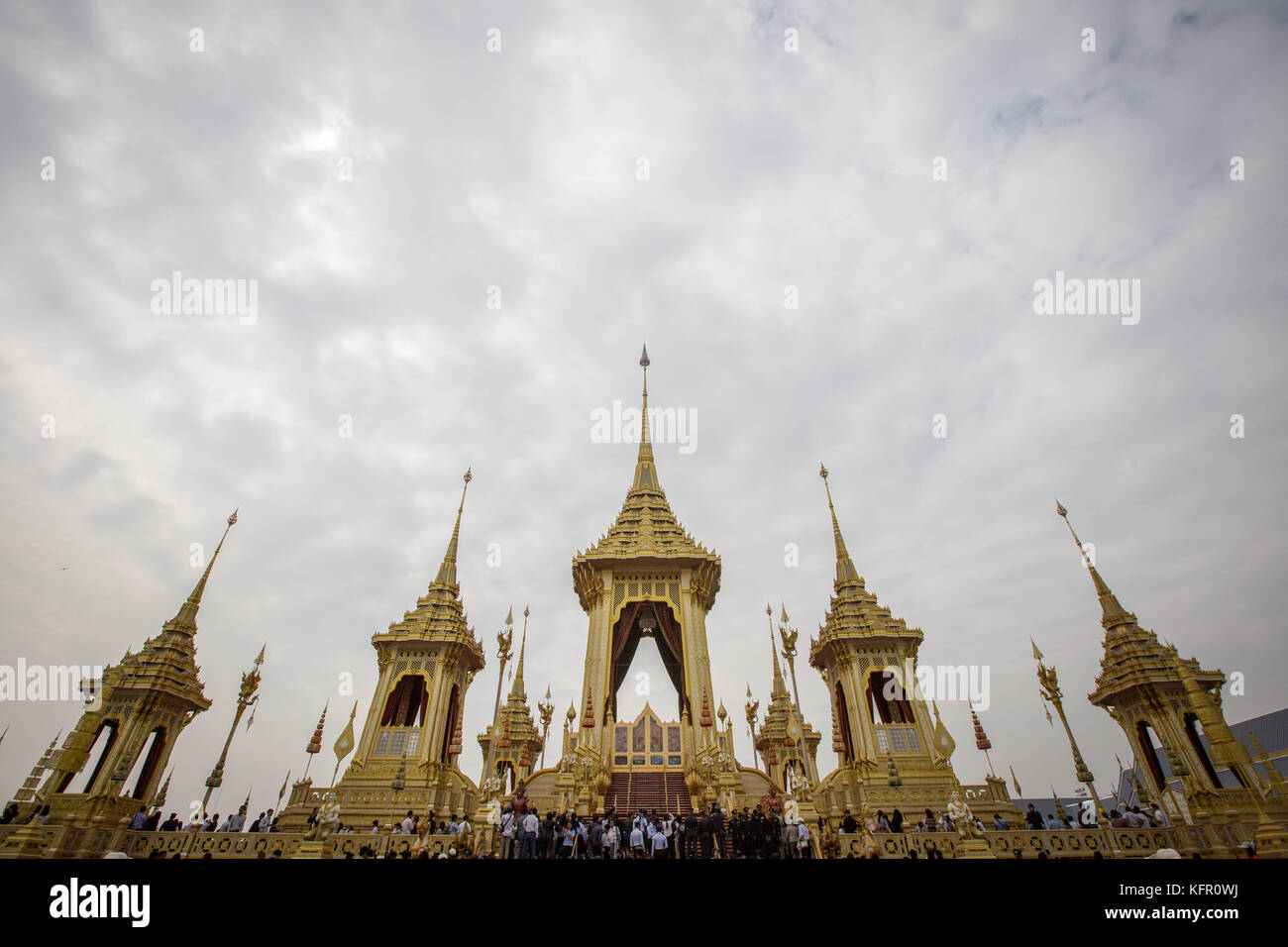 Bangkok, Thailand. 1st Nov, 2017. A general view of the Royal ...