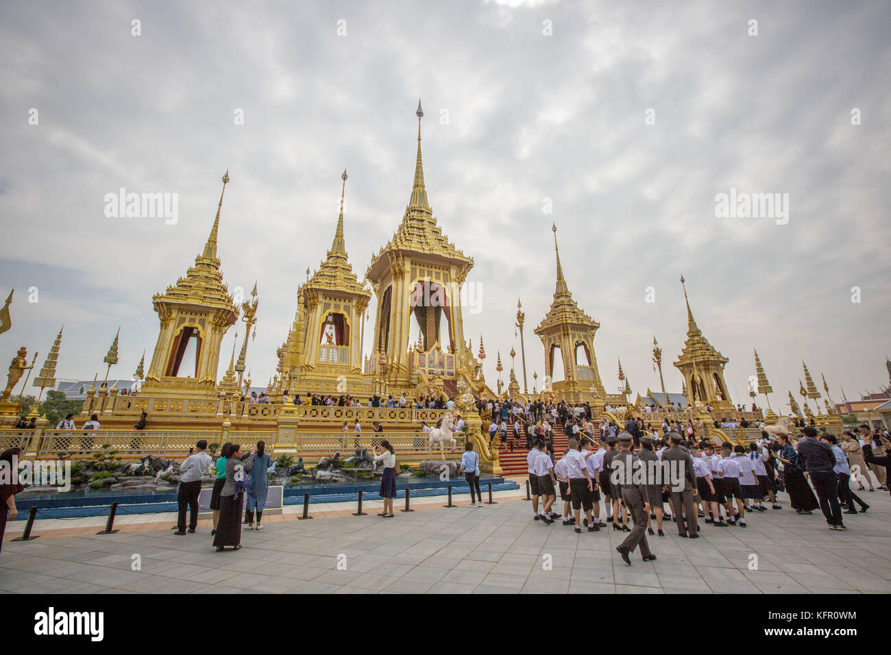 Bangkok, Thailand. 1st Nov, 2017. A general view of the Royal ...