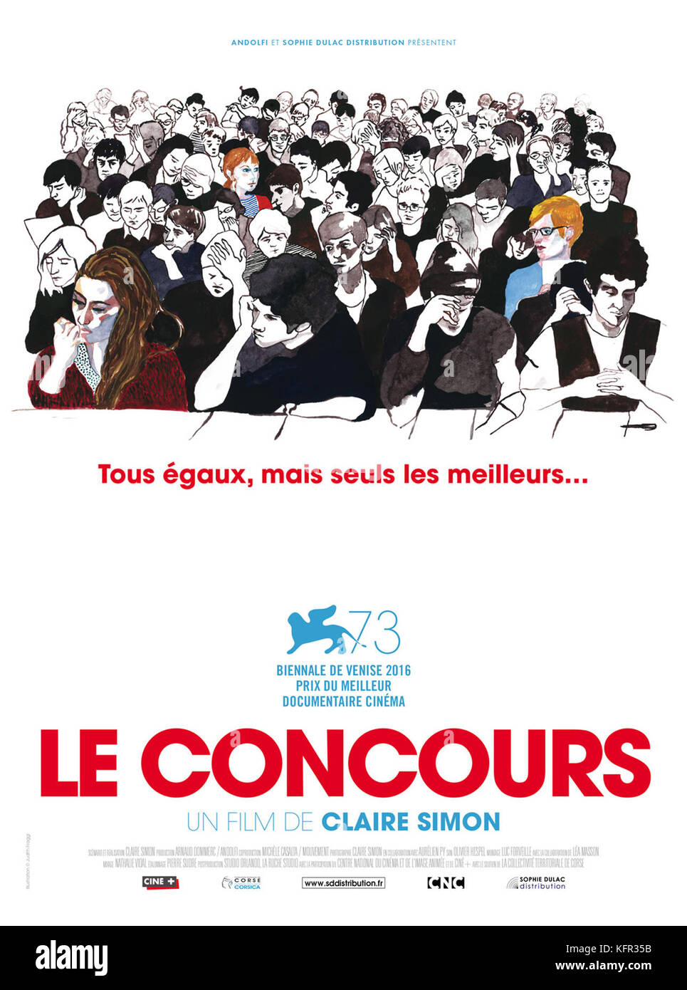 THE GRADUATION, (aka LE CONCOURS), French poster, 2016. ©Sophie Dulac ...