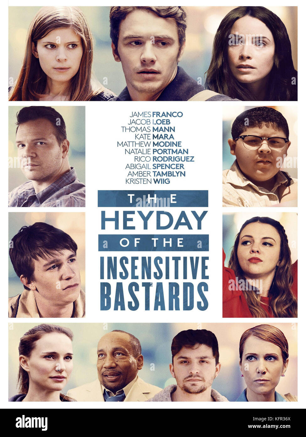 THE HEYDAY OF THE INSENSITIVE BASTARDS, poster, clockwise from top left ...