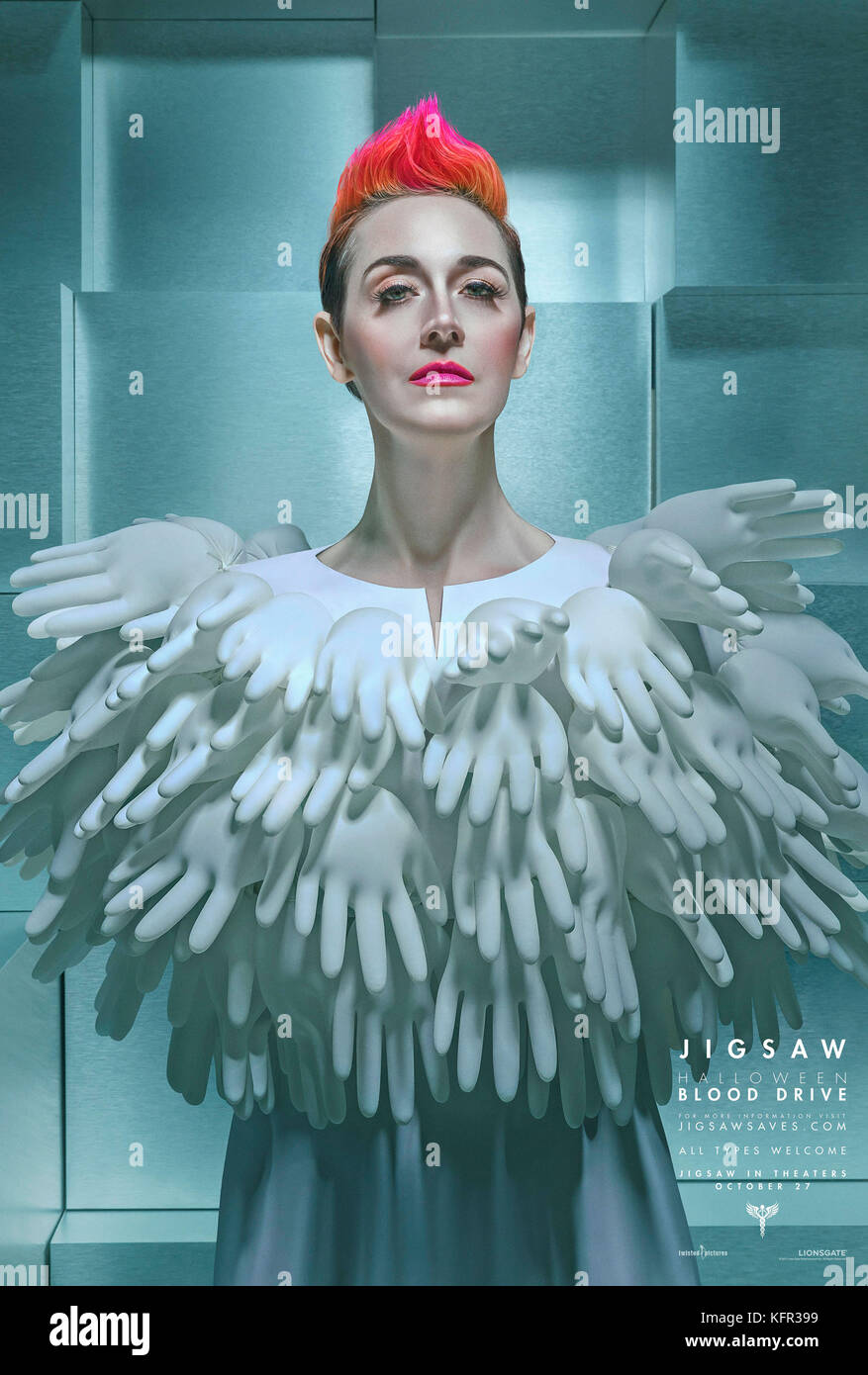 JIGSAW, US character poster, Grae Drake, 2017. ©Lionsgate/courtesy ...