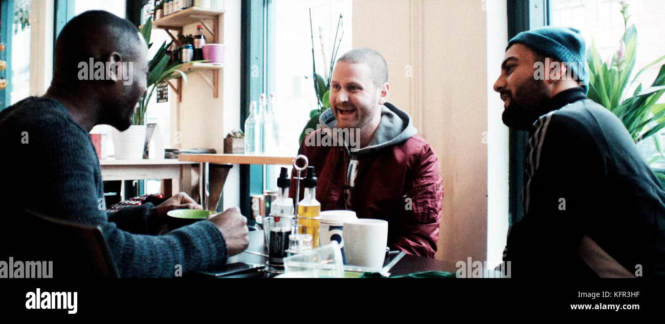 MASTE GITT, (aka A HUSTLER'S DIARY), from left, David Nzinga, Can Demirtas, Arvin Kananian, 2017 ...