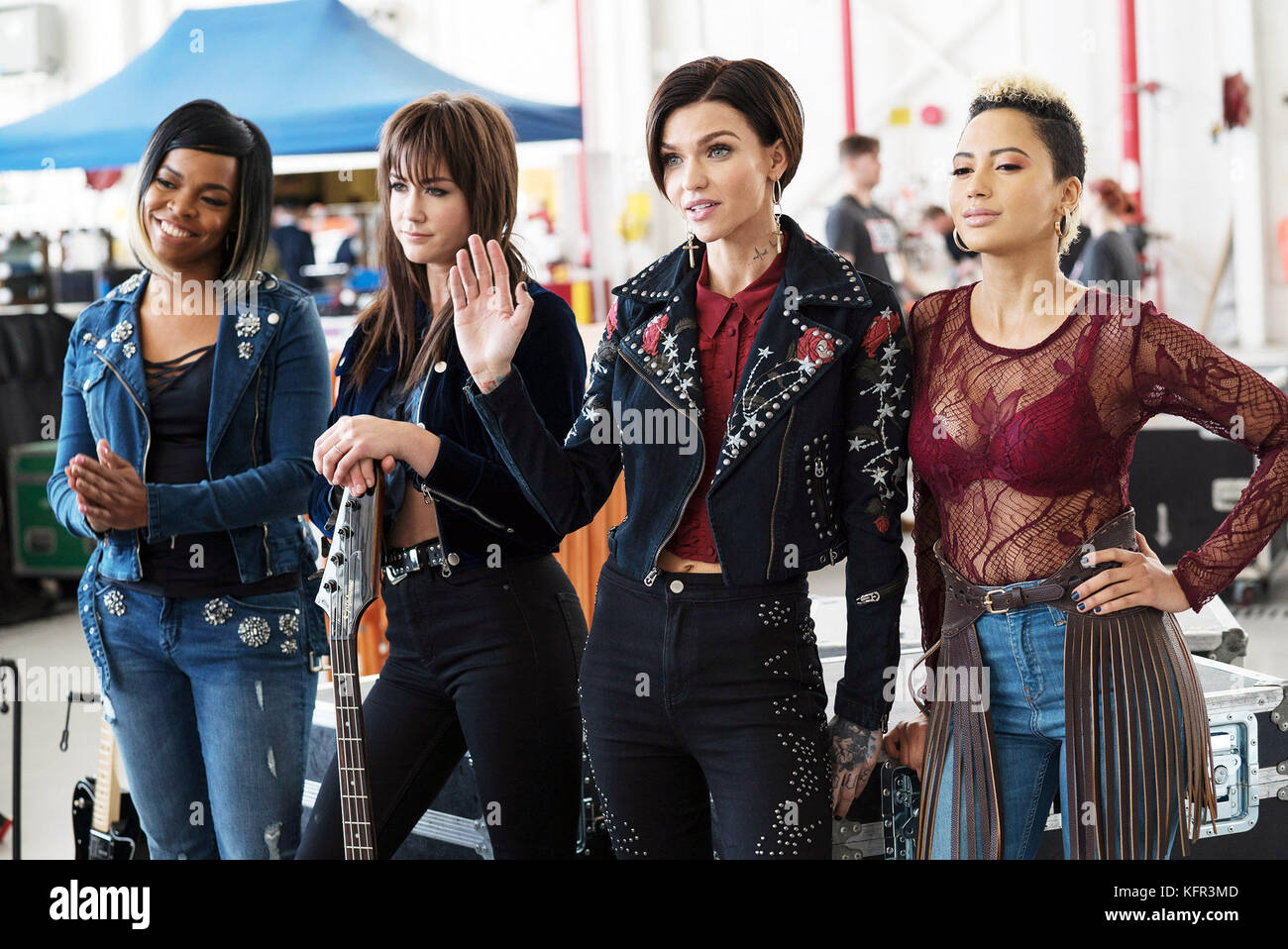 PITCH PERFECT 3, second from right: Ruby Rose, far right: Andy Allo ...