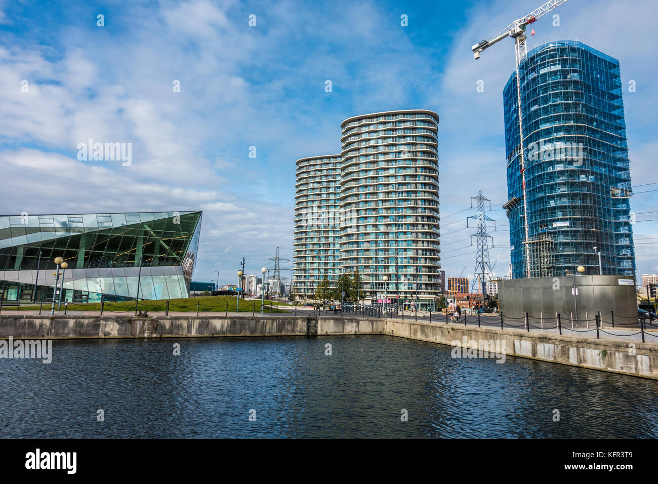 Pump Tower, a new build apartment block, undergoing construction in ...