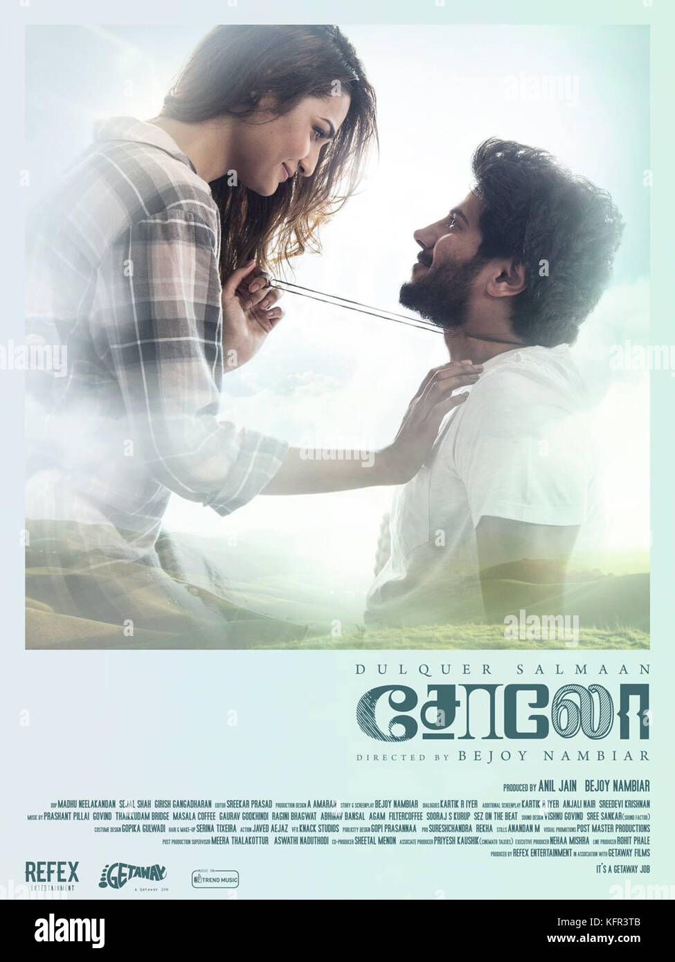 SOLO, Indian poster in English and Malayalam, from left: Neha Sharma ...