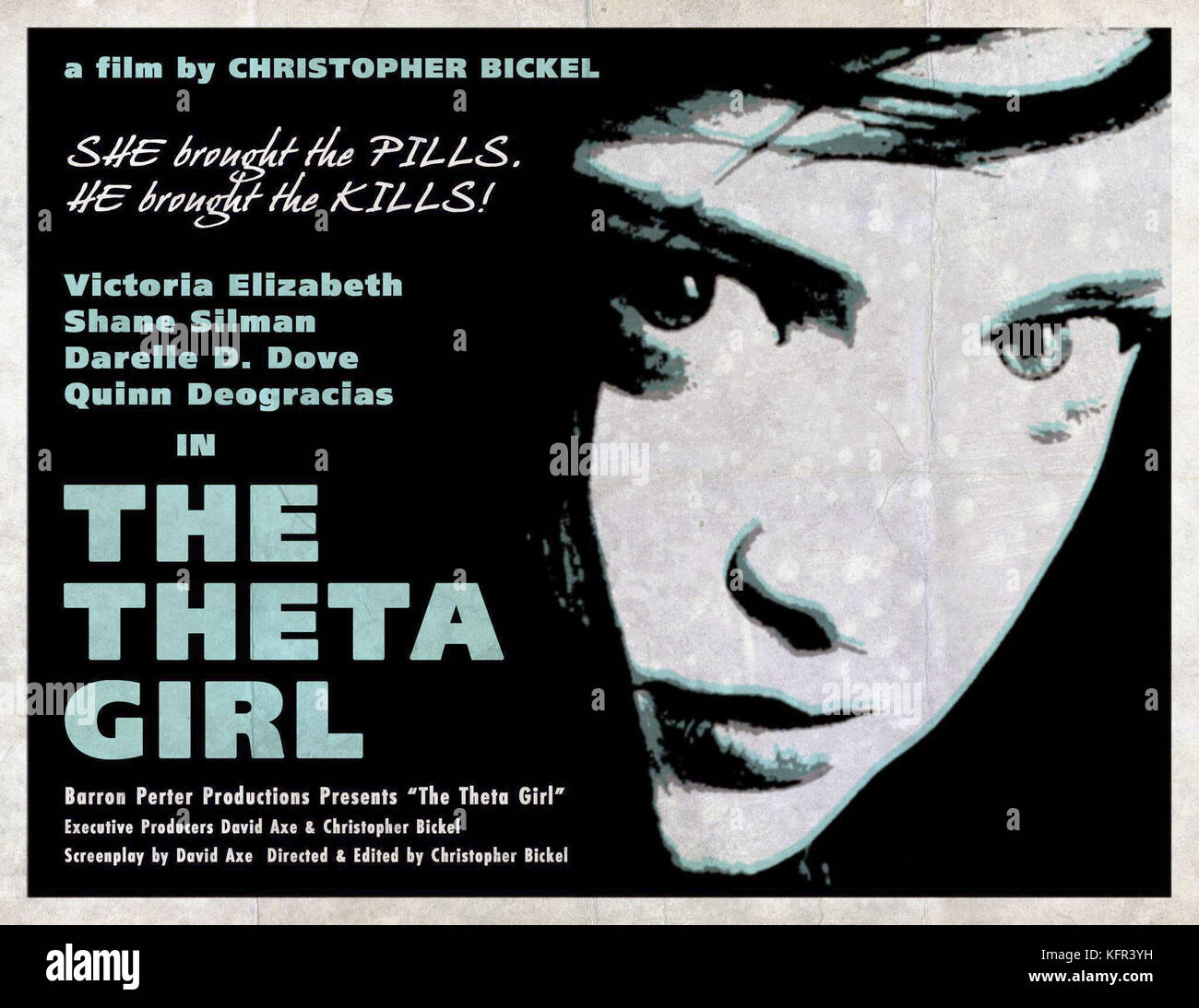 THE THETA GIRL, poster, Victoria Elizabeth Donofrio, 2017. © Barron ...