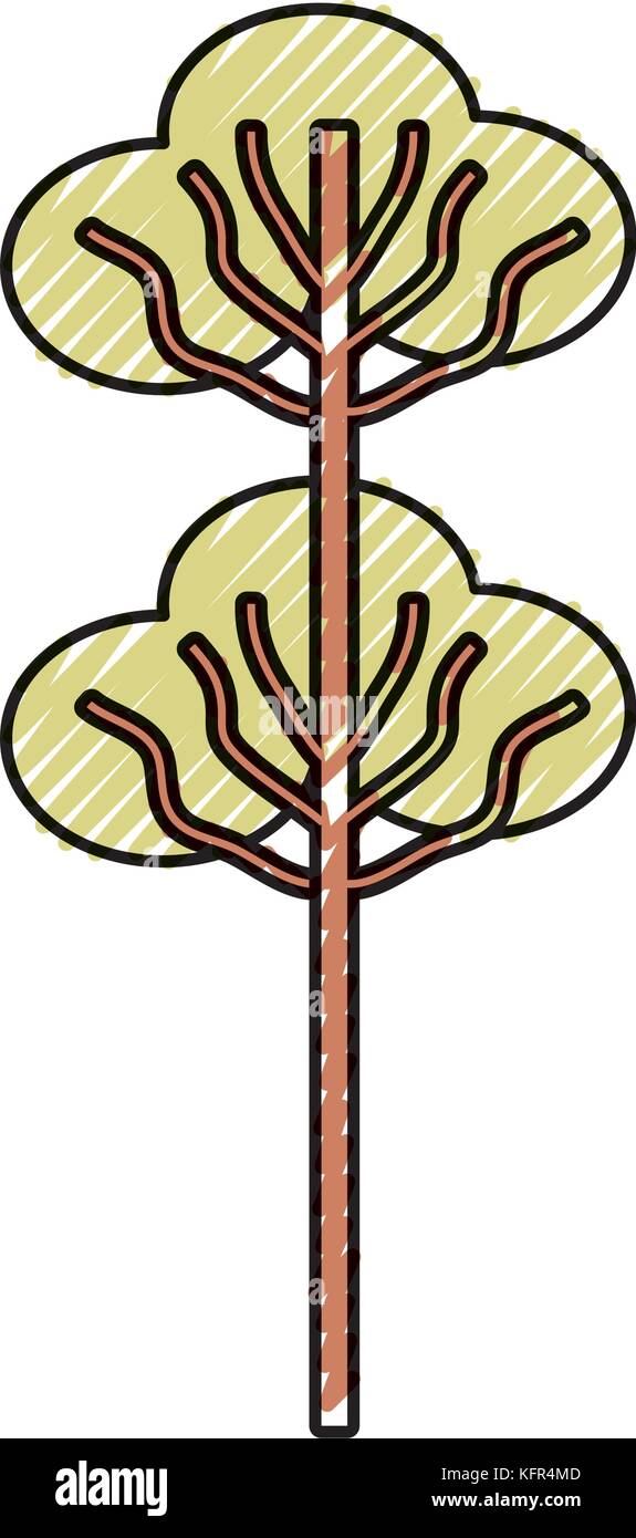 tree vector illustration Stock Vector Image & Art - Alamy