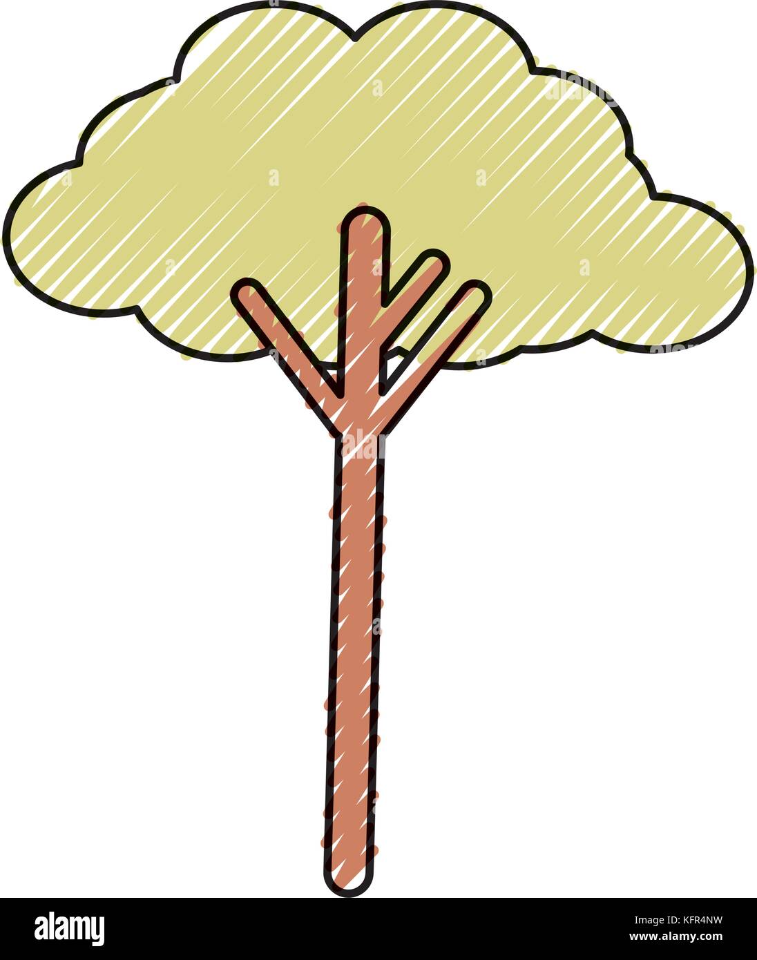 tree vector illustration Stock Vector Image & Art - Alamy