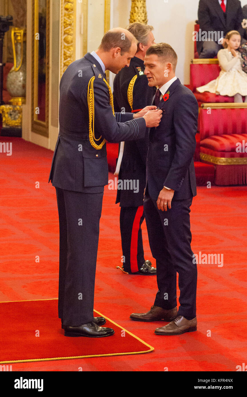 Mr. Steven Davis from Winchester is made an MBE (Member of the Order of ...