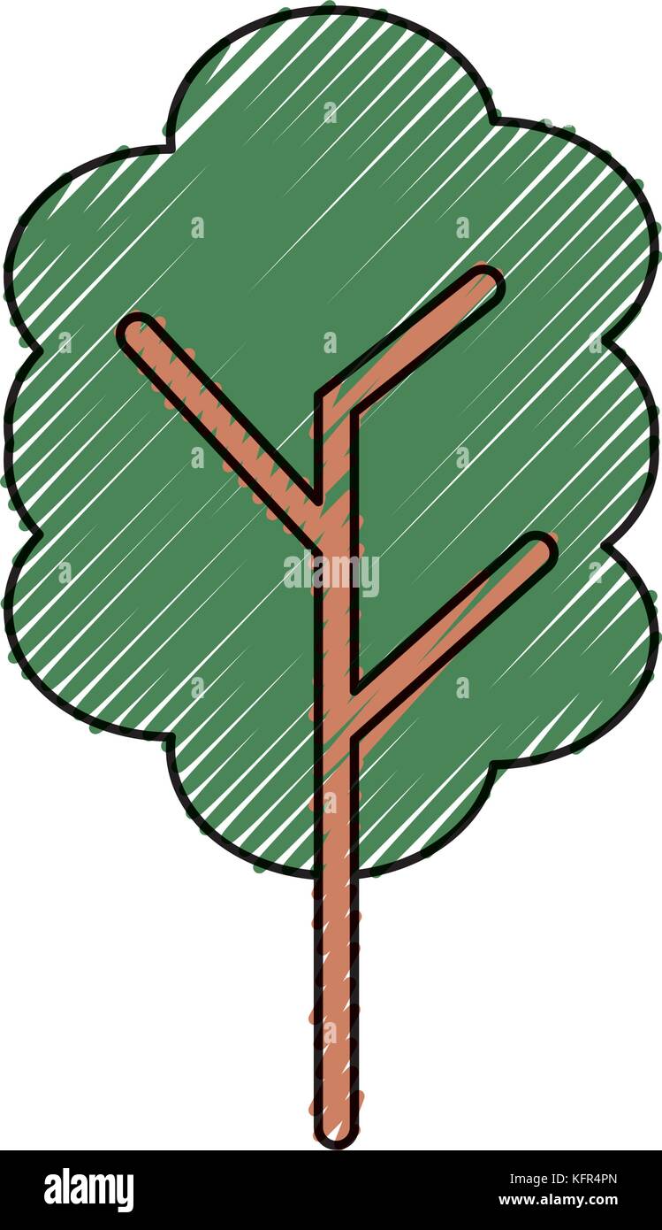 tree vector illustration Stock Vector Image & Art - Alamy