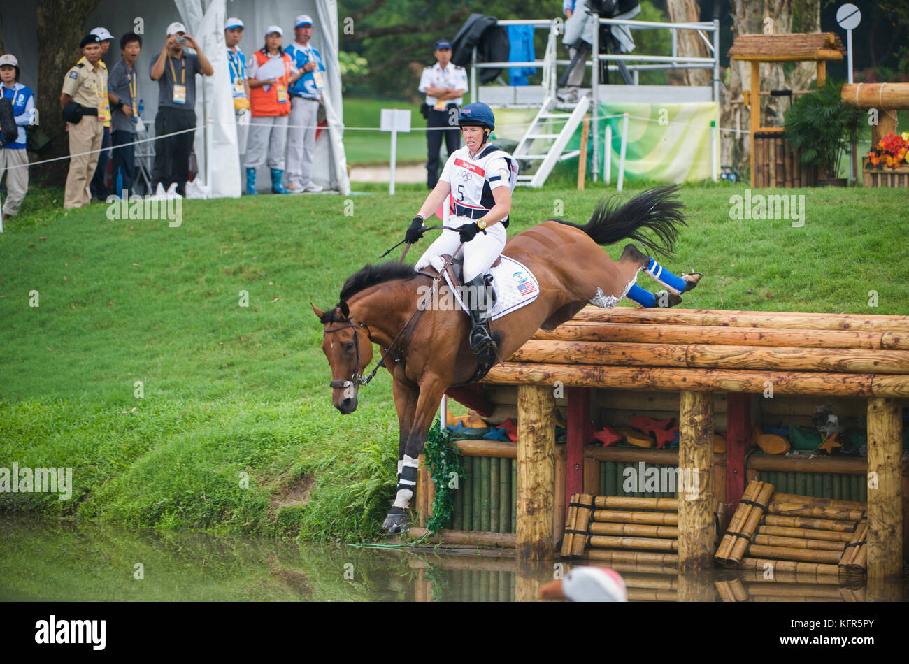 Olympic Games 2008, Hong Kong (Beijing Games) August 2008, Amy Tryon ...