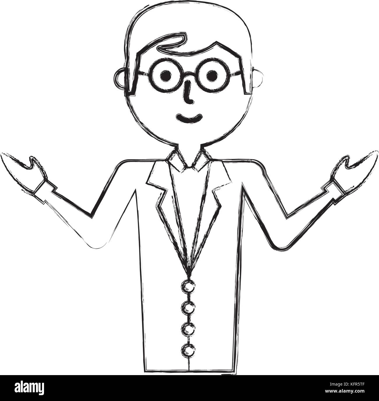 teacher man icon Stock Vector Image & Art - Alamy