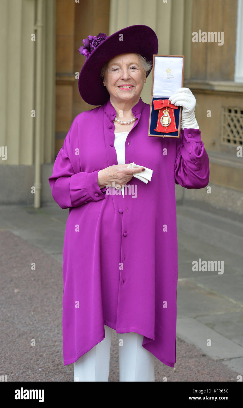Entrepreneur and philanthropist Dame Stephanie Shirley after she was ...