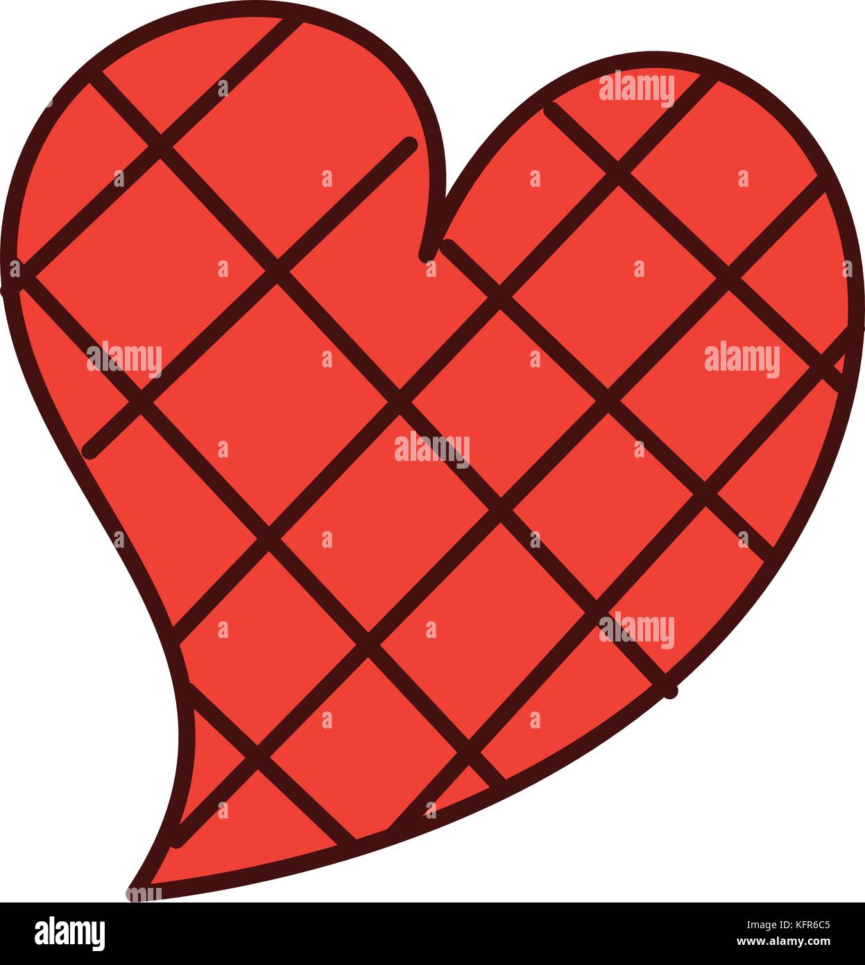 heart love square design romance passion Stock Vector Image & Art - Alamy