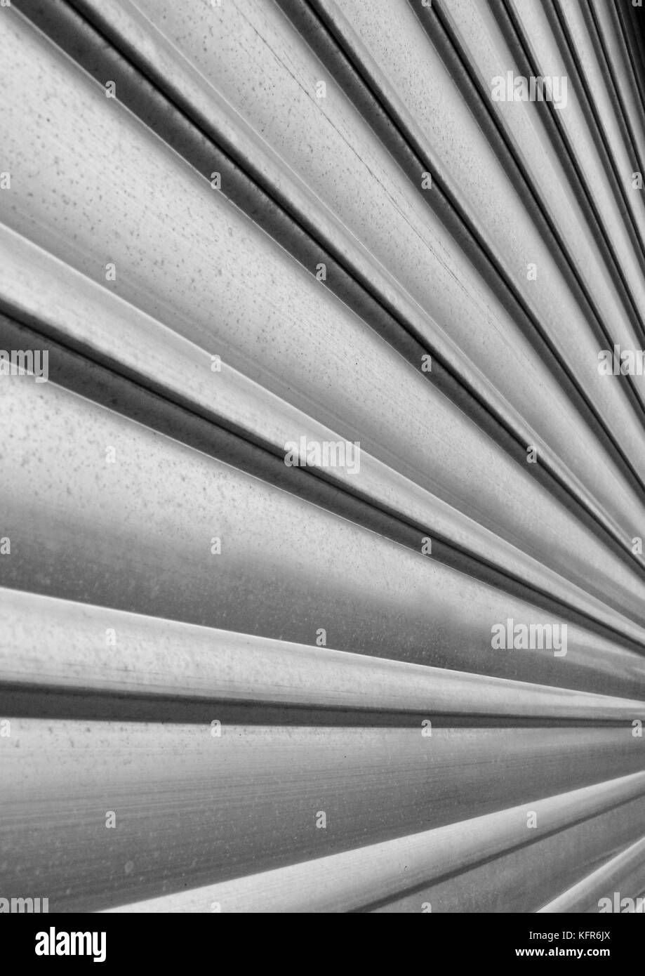 A close-up shot of a metal window shutter Stock Photo - Alamy