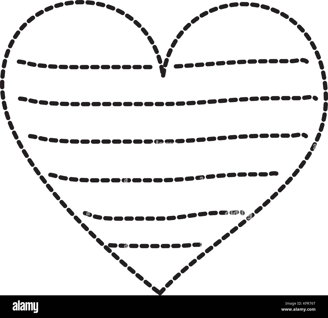 Stylistic heart Stock Vector Images - Alamy