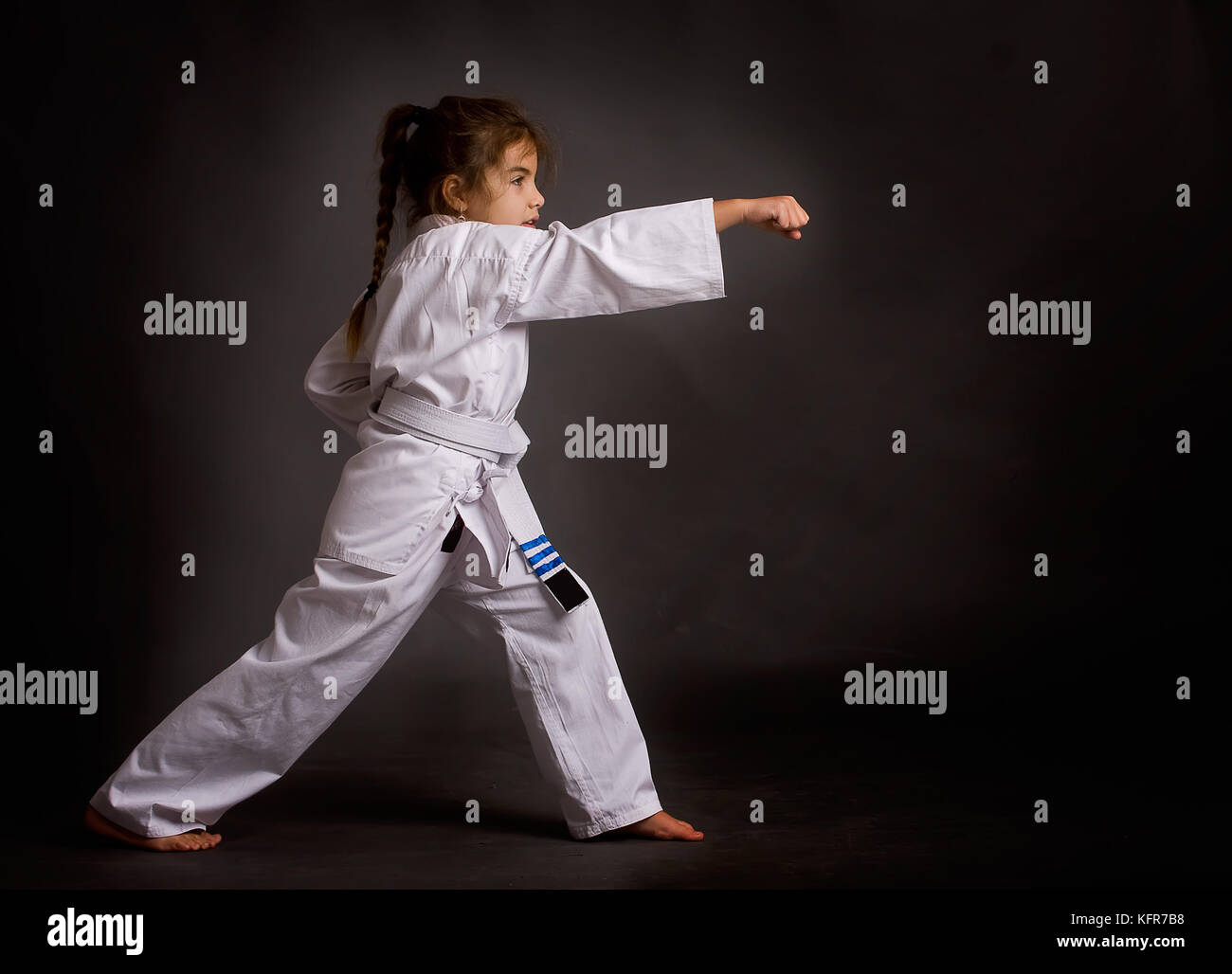 Girl karate girl hi-res stock photography and images - Alamy