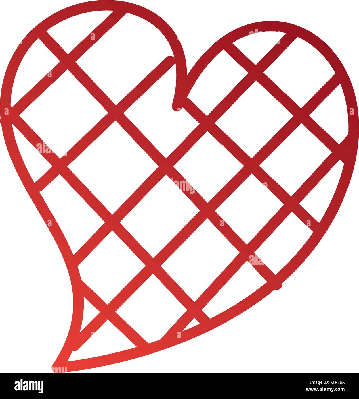 heart love square design romance passion Stock Vector Image & Art - Alamy