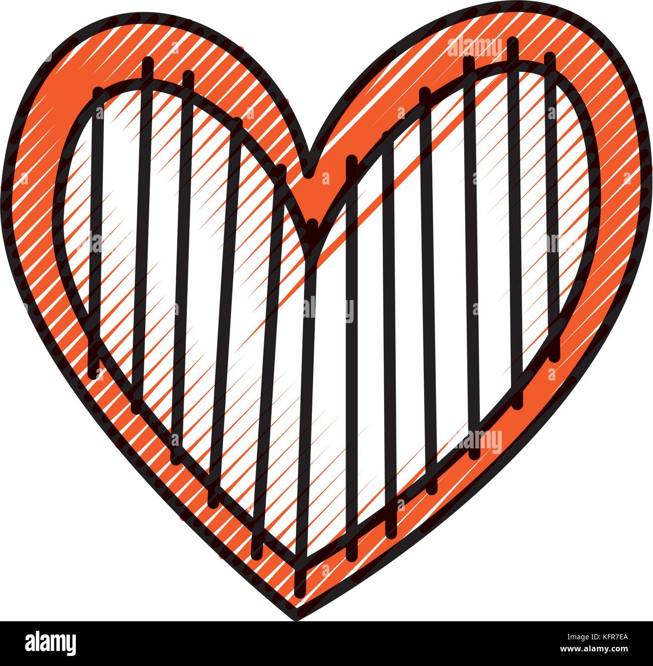 Stylistic heart hi-res stock photography and images - Alamy